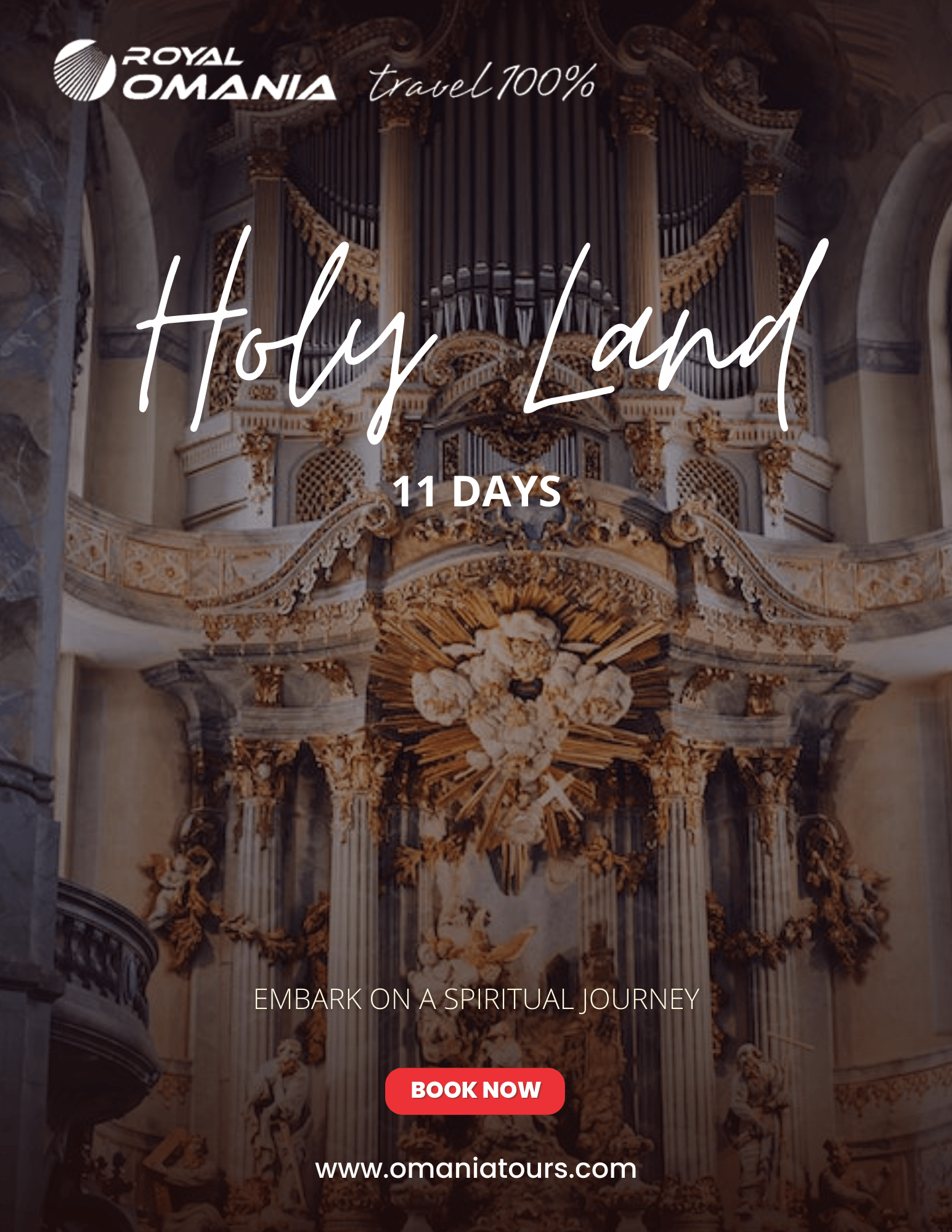 Holy land – 11 Days - Royal Omania Tours & Travels