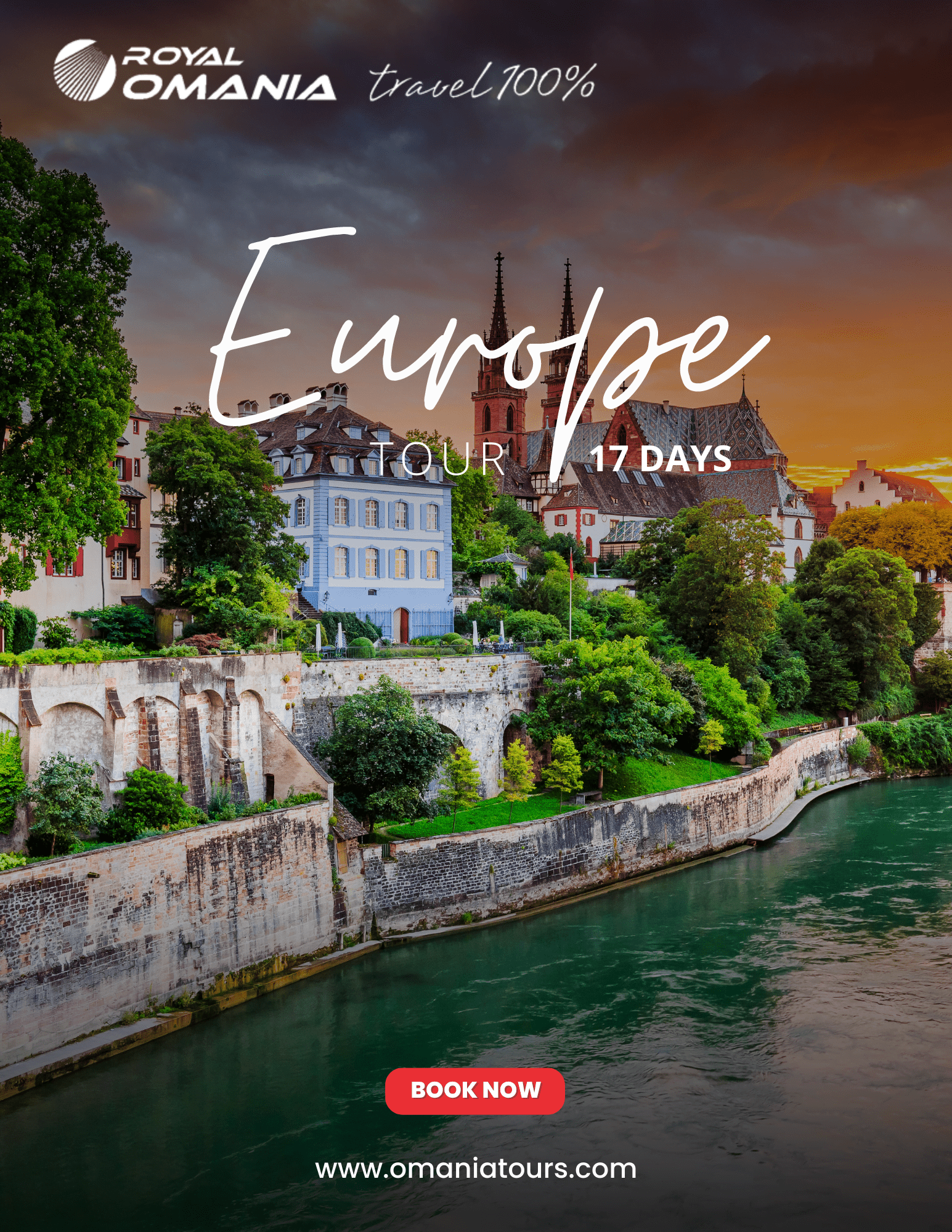 Europe Tour – 17 Days - Royal Omania Tours & Travels
